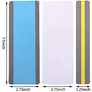 Reading Guide Highlight Strips (32 Pack) Colored Overlays Bookmarks Reading Tracking Rulers for Children, Teachers, and Dyslexics