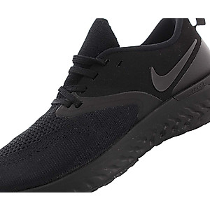 Nike Women's Odyssey Reach Flyknit 2 Running Shoe, Black/Black/White, Size 6