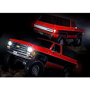 Traxxas 8038 Radio Control TRX-4 Chevrolet K5 Blaser Realistic Waterproof Bright LED Full Light Kit with High and Low Headlight Function