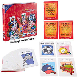 Sumind Headband Game Fun Guessing Game Quick Question Game Set Includes Headbands, Picture Cards, Scoring Coins, Sand Clock (Classic Style)