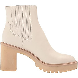 Dolce Vita Women's Caster H2O Fashion Boot, Ivory, 7