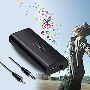Abbasi HiFi Headphone Amplifier Portable Stereo Headphone AMP Rechargeable Audio Amplifier 3.5mm