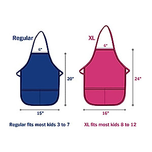 Easy Bake Oven 3 Mix Bundle - Personalized Kids Apron - 3 Easy Bake Mixes (mixes may vary) - Choose Size Color and Thread