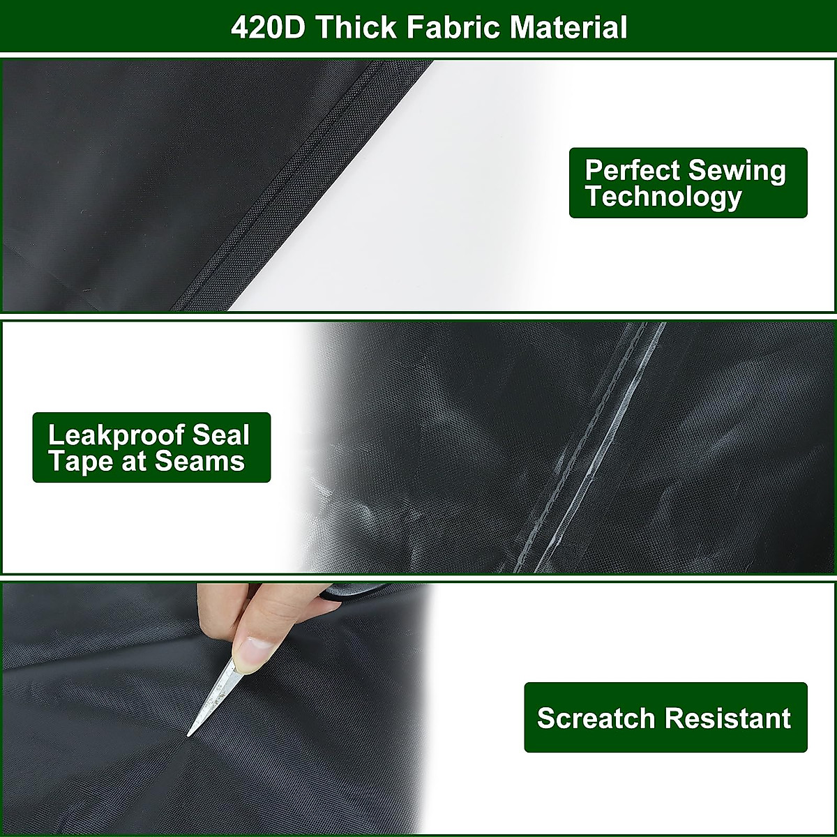 Outdoor Outdoor Table Cover Rectangel,Waterproof Patio Table Top Cover,Garden Furniture Cover Fitted70x39inches Rectangle Table, Heavy Duty Table Cover for Outdoor Indoor,Size 70" L x 39" W x 5.9'' H