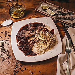 DAFU Stainless Steel Dinner Knives Silverware Cutlery Table Knives Mirror Polished Dishwasher Safe - Pack of 12 （Silver 9 Inches）