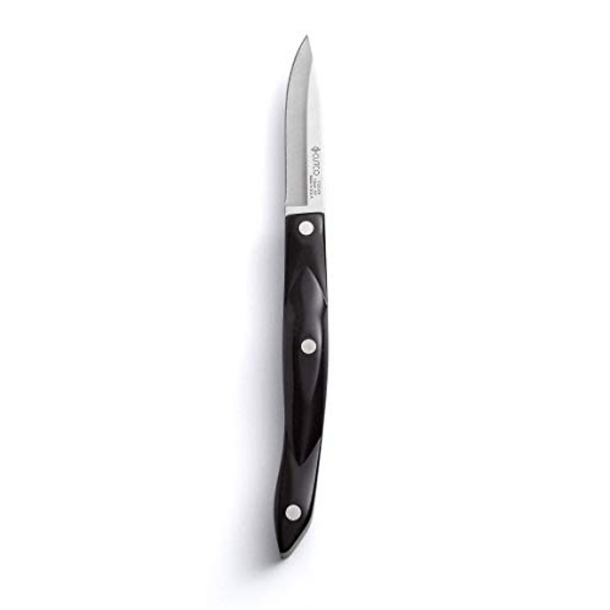 CUTCO Model 1720 Paring Knife with 2¾" High Carbon Stainless blade and 5" classic dark brown handle (often called"black") in factory-sealed plastic bag.