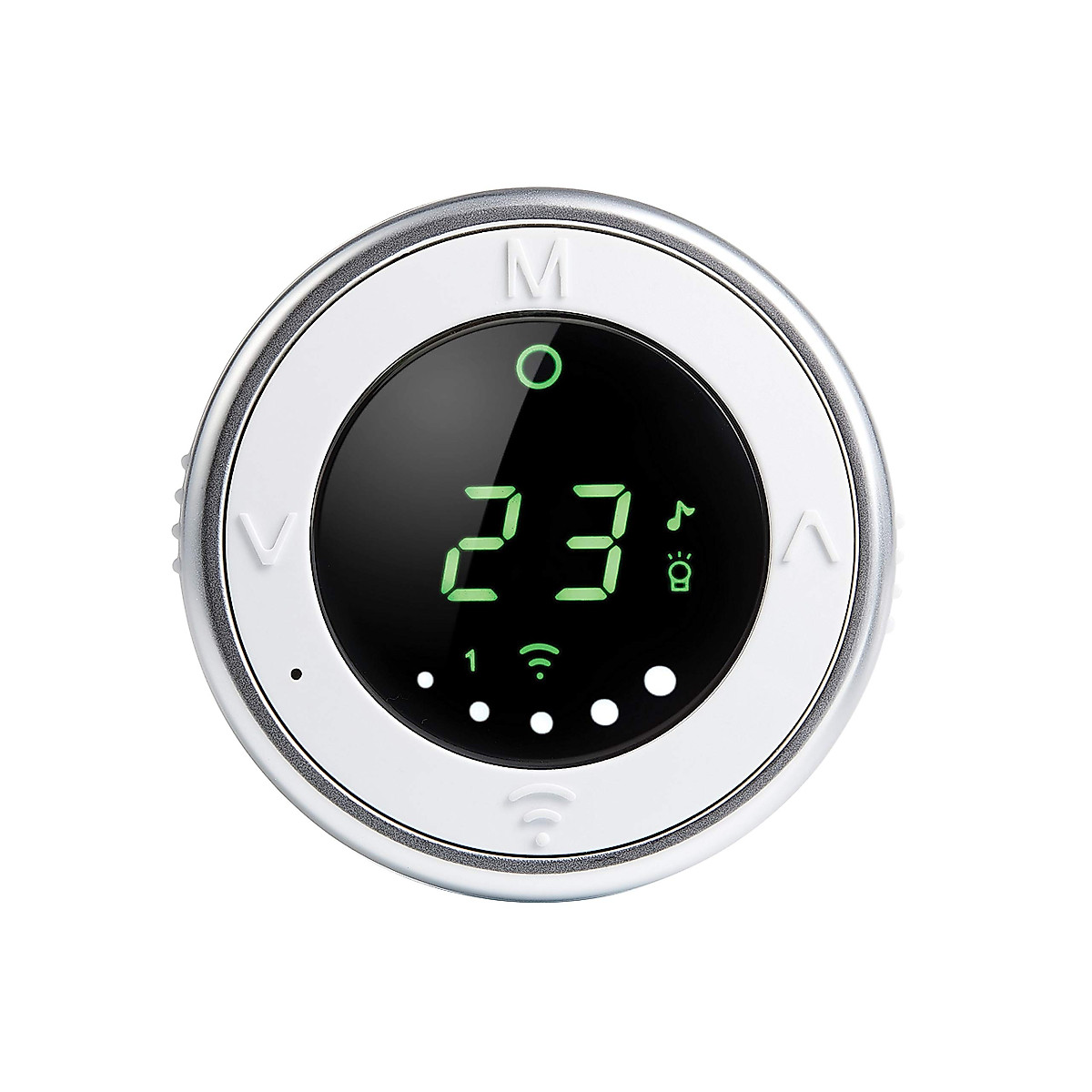 Bebcare iQ - Smart HD Baby Monitor: Full HD 1080p Video, Pan-and-Tilt, Temperature Sensor, Motion and Sound Alert, Stand-Alone Audio Monitor Unit (Without Breathing Sensor Mat)