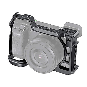 SMALLRIG Cage for Sony Alpha A6600/ILCE 6600 Mirrorless Camera with Cold Shoe Mounts - CCS2493