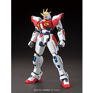 Bandai Hobby - Gundam Build Fighters Try - #18 Build Burning Gundam, Bandai HGBF 1/144 Model Kit