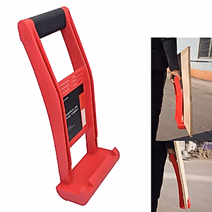 EVTSCAN 2 Pcs Drywall Carrier, Lift and Carry Panel Mover,Drywall Carrying Handle with 80kg Load Bearing, Fit to Plywood, Glass Board, Plasterboard