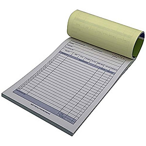 Online Best Service 5 Pack Large Sales Order Book Receipt Invoice Duplicate Carbonless 50 Sets 5.9/16" X 8.7/16"