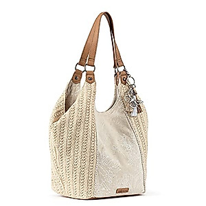Sakroots womens Roma Straw Shopper, White Flower Blossom, One Size US