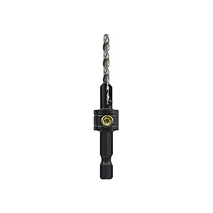 Snappy Tools 1/8 Inch x 1/4 Inch Trim-Screw Countersink #43258