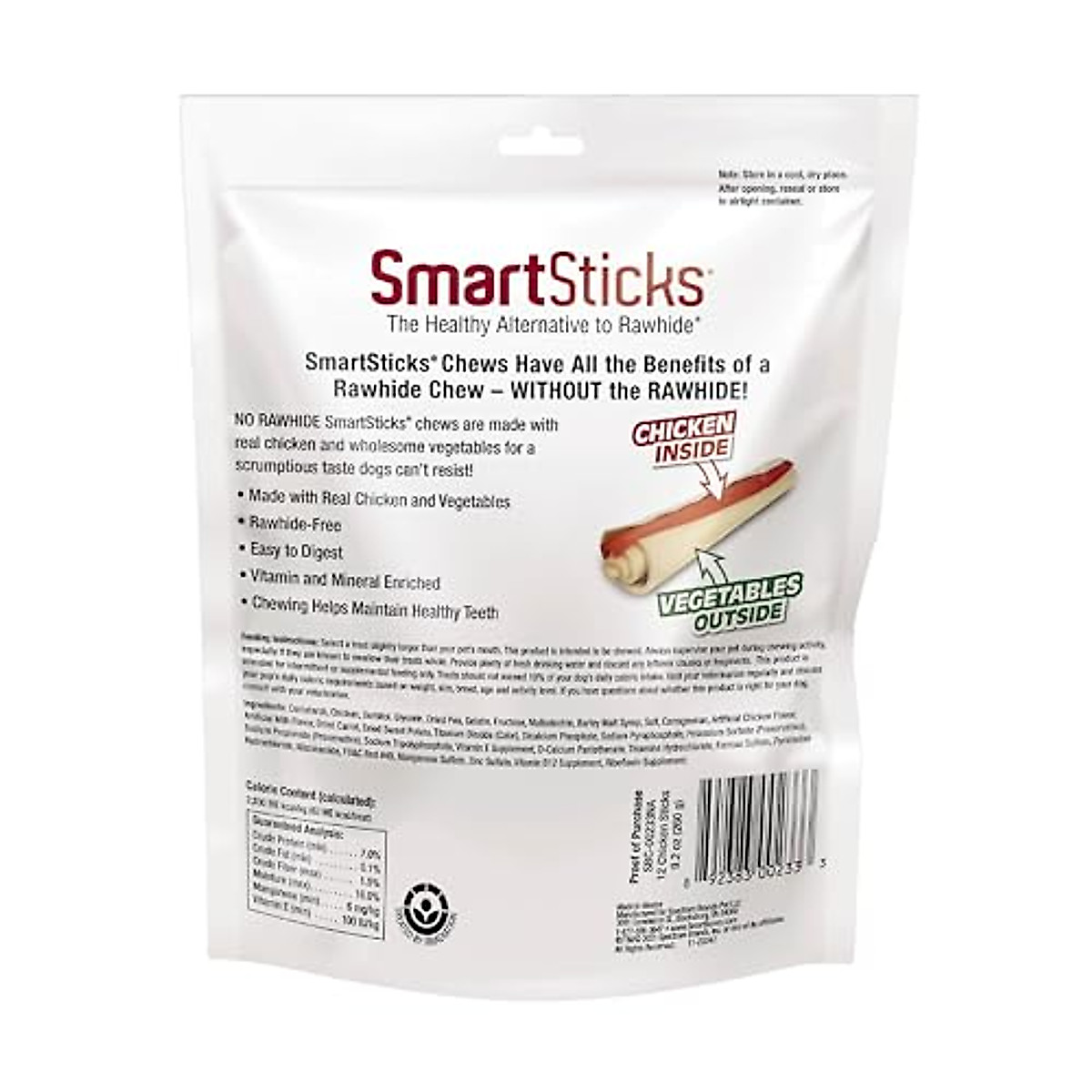SmartBones SmartSticks, Treat Your Dog to a Rawhide-Free Chew Made With Real Meat and Vegetables