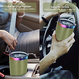 Icesip 20oz Tumbler with Lid And Straw,Stainless Steel Vacuum Insulated Mug,Double Wall Vacuum Insulated Coffee Cups for Cold & Hot Drinks,Insulation Travel Tumblers Cups