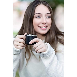 Real Deal Steel "Little Sipper 3 oz Insulated Espresso Cups - Premium Double Wall Set of 4 Demitasse