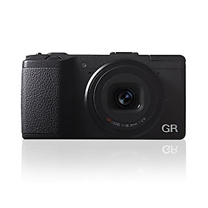 Ricoh GR 16.2 MP Digital Camera with 3.0-Inch LED Backlit (Black)