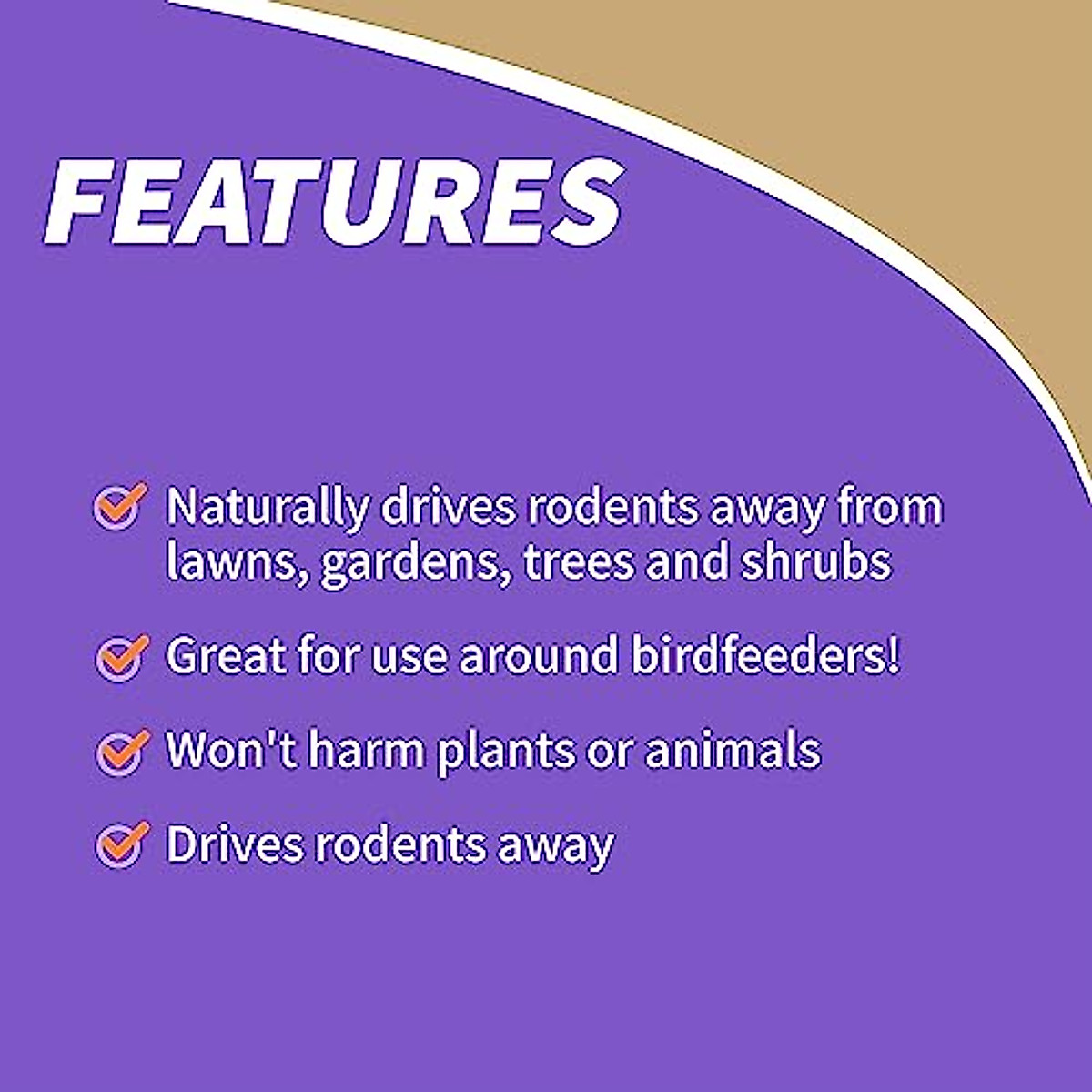 Bonide Chipmunk, Squirrel & Rodent Repellent, 32 oz Ready-to-Spray for Outdoor Use, Deter from Lawn & Garden