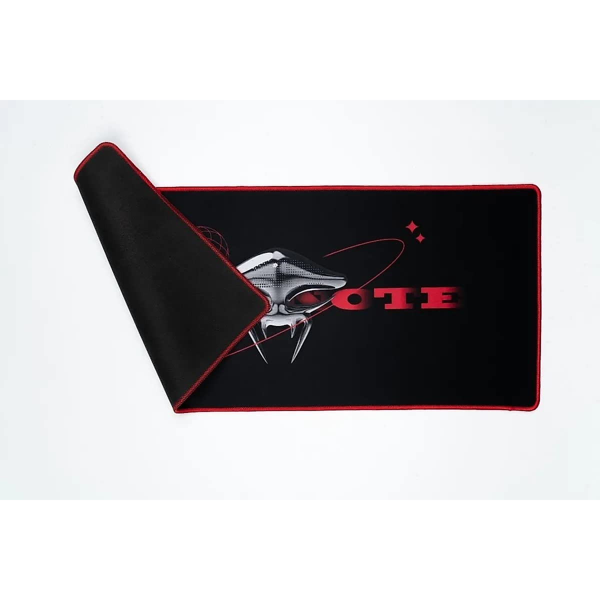 Havit MP848 PC Series Mousepad, 25 cm x 25 cm Size, Black/Red
