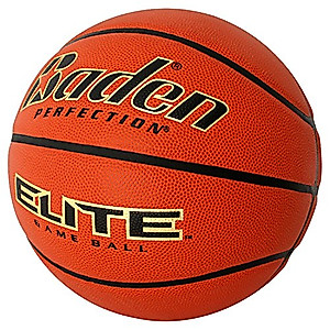 Baden Elite Indoor Game Composite Basketball, Official Size 6 & 7