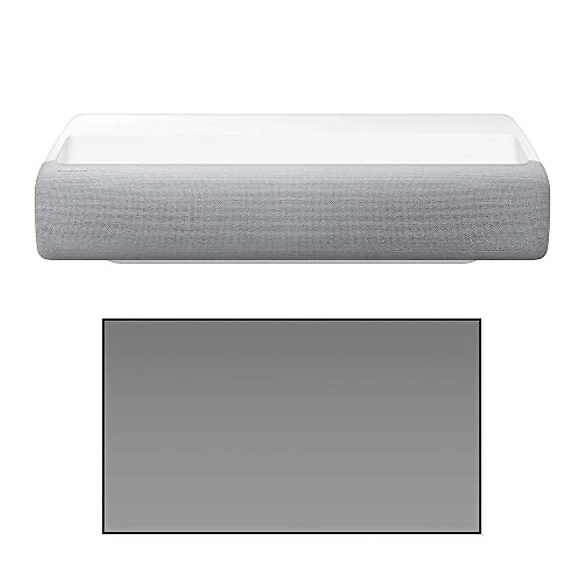 Samsung SP-LSP9T 130" The Premiere 4K Smart Laser Short-Throw with a Elite Screens AR123H-CLR3 123" Aeon Edge-Free CLR 3 Series Projector Screen (2021)