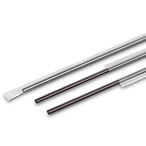 DuraHome Plastic Stirrer Straws Individually Wrapped 1000 Pack, Black 5.75-Inch Sip Drinking Stir Sticks for Cocktails and Coffee, BPA-Free Disposable Restaurant Style, Bulk Set