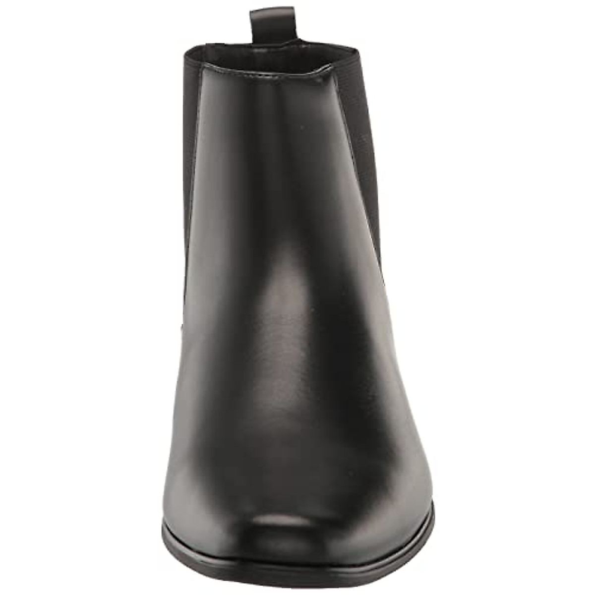 Calvin Klein Men's Brayden Boot, Black Leather, 10