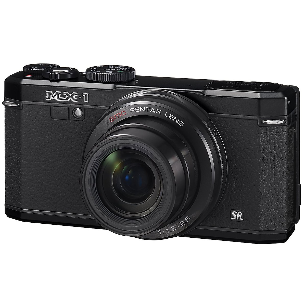 Pentax MX-1 12 MP Black Digital Camera with 4x Optical Image Stabilized Zoom and 3-Inch LCD Screen