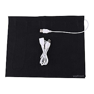 5V USB Electric Cloth Heater Pad Heating Element for Clothes Seat Pet Warmer 35℃-50℃ Mat Pain Relief Therapy
