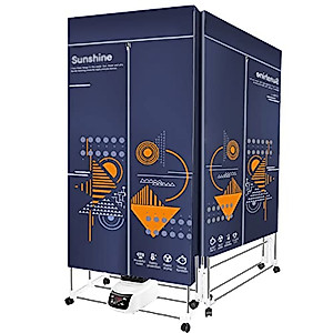 Portable Clothes Dryer, Electric Dryers For Clothes Full Size, Electric Clothes Dryer Machine Double Layer Stackable Clothes Drying Rack