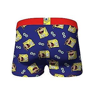 CRAZYBOXER Spongebob Krusty Krab Pizza Men's Boxer Briefs (2 pack)
