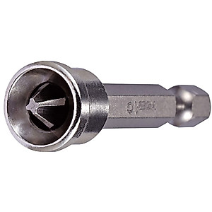 VEGA Phillips #2 Drywall Screw Setter 2" Bits. Professional Grade ¼ Inch Hex Shank Phillips #2 Drywall Indenter Power Bits. 150P2C-4 (Pack of 4)