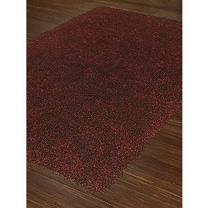 Dalyn Rugs Dalyn Studio SD1 Area-Rugs, 5' x 7'9", Deep Red, Auburn, Rust, Chocolate, Mocha, Cream