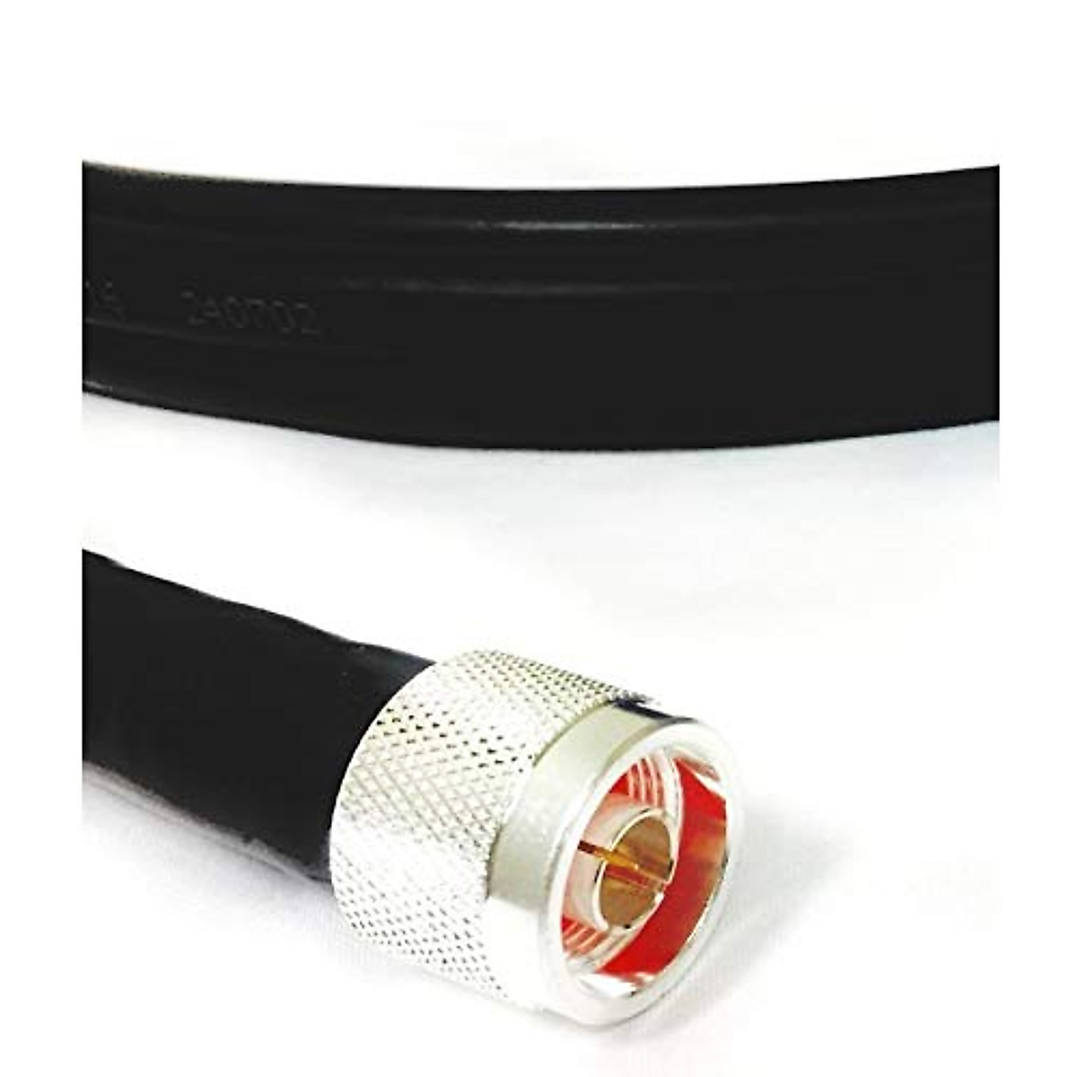 Custom Cable Connection 150 Foot N Male to N Male LMR400 Times Microwave 50 Ohm Coax Low Loss Antenna Cable for Ham Radio, WLAN, CB Radio and WiFi Antenna Feeders