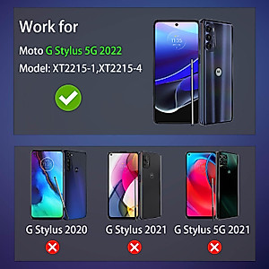 G Stylus 5G 2022 Pen Replacement for Motorola Moto G Stylus 5G 2022 XT2215 (Steel Blue 1PC)