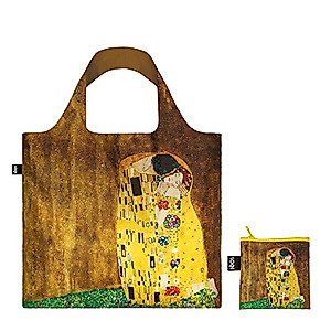 LOQI GK.KI Museum Klimt"The Kiss" Reusable Shopping Bag