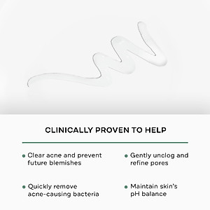 Replenix BP 5% Acne Wash, Oil-Free Benzoyl Peroxide Face Cleanser with Medical-Grade Ingredients for Acne-Prone Skin (6.7 fl. oz)