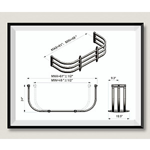 TKMAUTO Black Aluminum Truck Bed Extender for 2004-2023 Chevrolet Colorado & 2004-2022 GMC Canyon & 2012-2022 Nissan Frontier &2011-2023 Ford Ranger &2022-2023 Ford Maverick