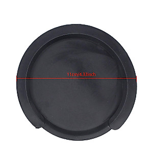 XtremeAmazing Acoustic Guitar Soundhole Cover Cap Feedback Reducer Rubber for 4 Inch sound holes Pack of 2