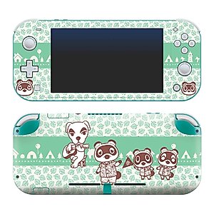Controller Gear Authentic and Officially Licensed Animal Crossing - "Tom Nook and Friends" - Nintendo Switch Lite Skin - Nintendo Switch
