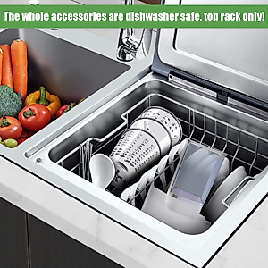 PROKITCHEN Thicken Slicer/Shredder Attachment for KitchenAid Stand Mixers,Vegetable Chopper, Salad Maker, Cheese Grater