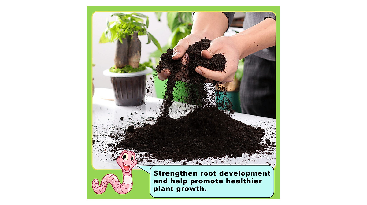 Doter Worm Castings Organic Fertilizer for Thriving Gardens