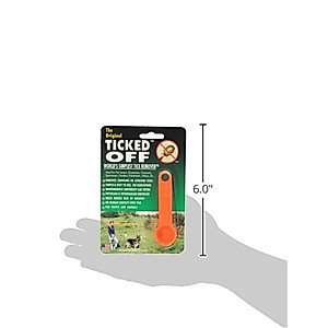 Ticked Off Tick Remover, Orange