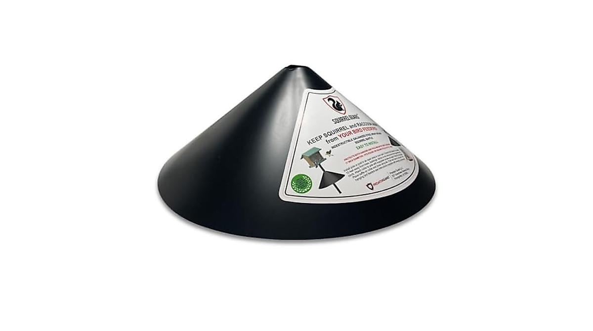Predator Guard: Squirrel & Raccoon Proof Bird Feeder Baffle