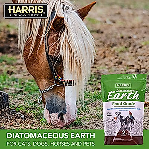 Harris Food Grade Diatomaceous Earth for Pets, for Cats, Dogs, Horses and Pets, 2lb