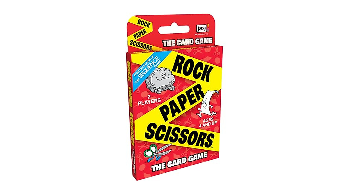 JAX Rock Paper Scissors Card Game - Fun for Ages 4+
