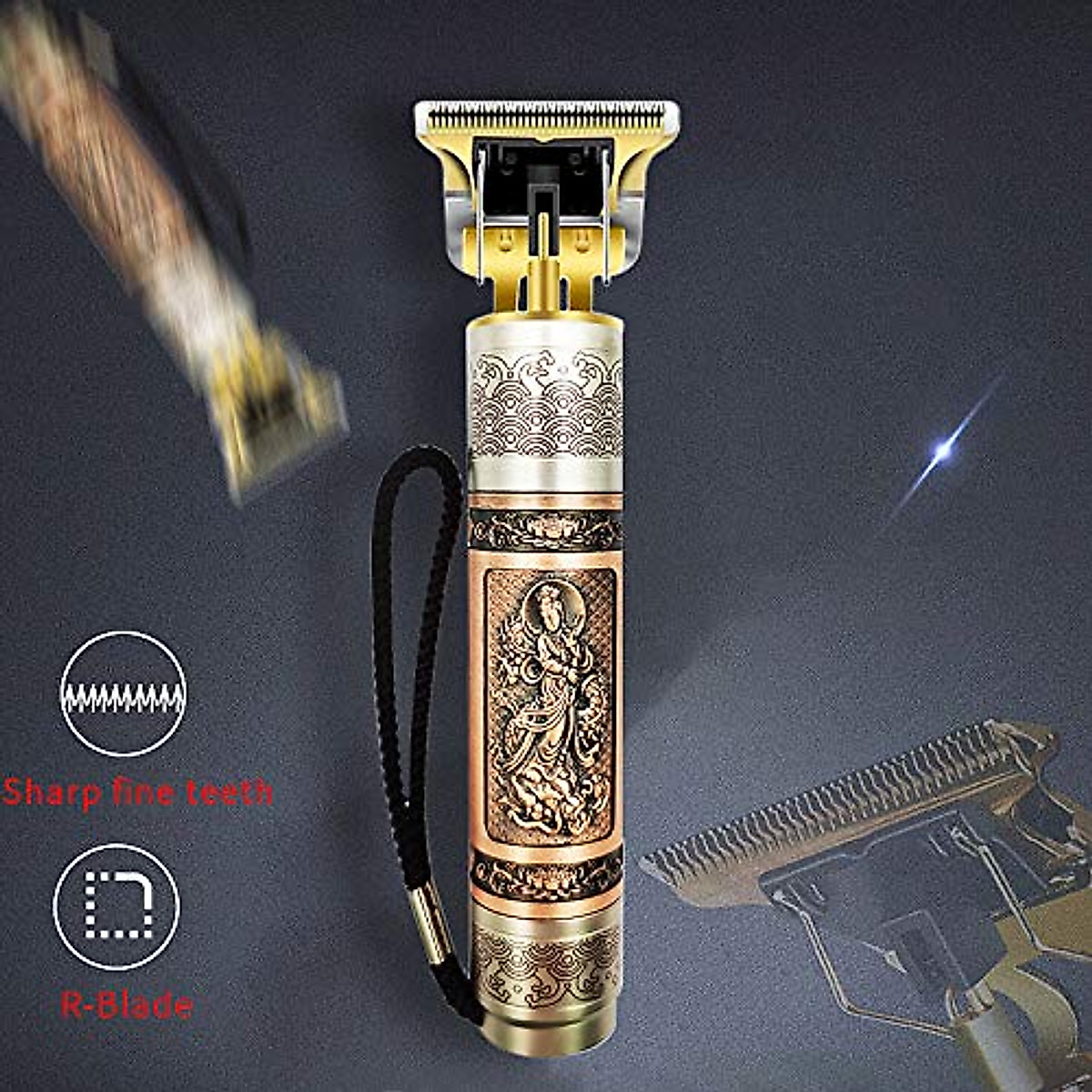 mens clipper cordless Hair Clippers, Razor Electric Professional Beard Trimmer Grooming Shaving Machine Self Hair Cutting Haircut Trimmers Cutter，guanyin