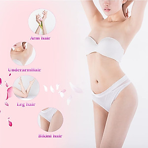 Disposable Blade Razor 20 PCS with individed pack, unisex dry/wet use hair removal, Safety Hygiene Protable