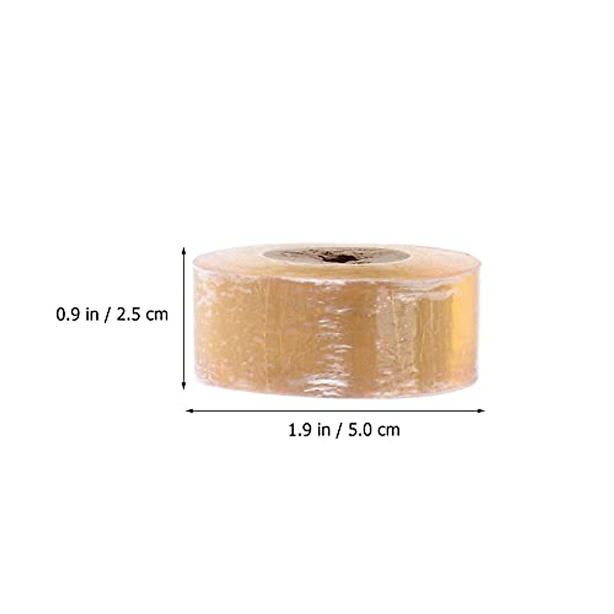 GANAZONO Floral Tape 3 Rolls Grafting Tapes Self- Adhesive Garden Plant Repair Tapes Barrier Stretchable Clear Floristry Grafting Film for Garden Nursery Fruit Trees Budding Tree Use Clear Tape