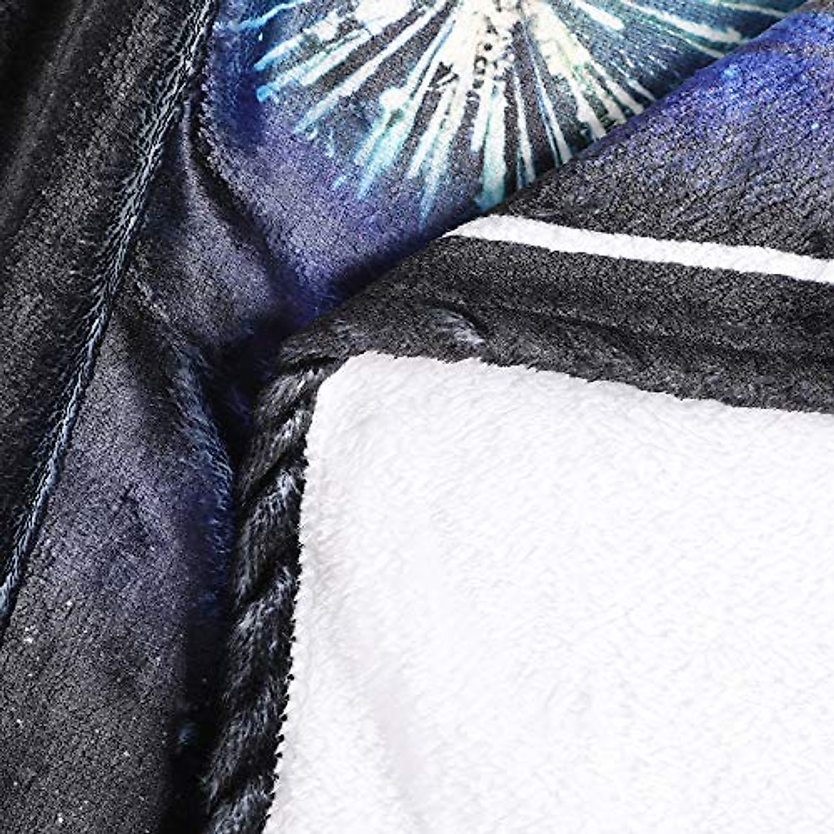 Nelton [60 x 80 inches Plush Throw Fleece Blanket, Lightweight Soft Plush Fluffy Warm Cozy – Perfect for Bed, Sofa